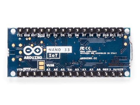 Arduino Nano 33 Iot Avec Connecteurs Soudés Opencircuit