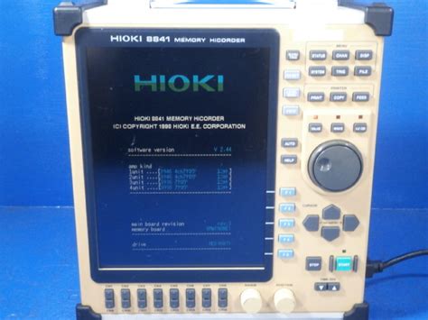 Hioki 8841 Memory Hicorder その他 ｜売買されたオークション情報、yahooの商品情報をアーカイブ公開
