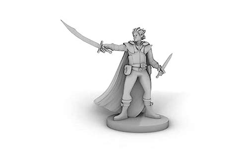 Elven Swashbuckler Tabletop Dnd Gaming Miniature Toys And Games