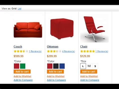 Magento Color Swatches YouTube