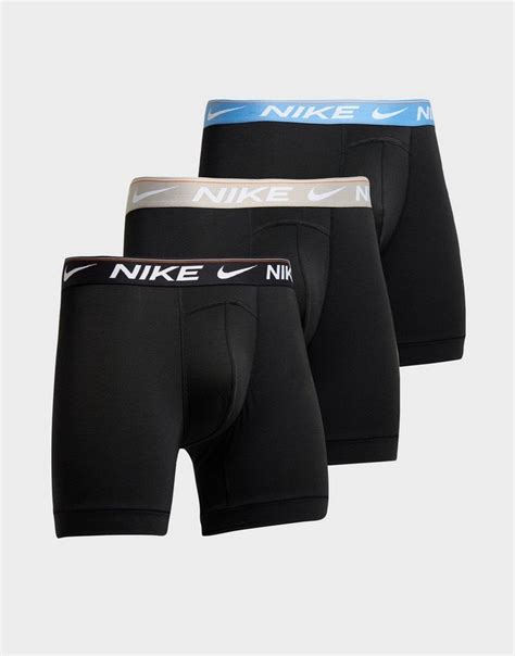 Black Nike 3 Pack Boxers Jd Sports Uk