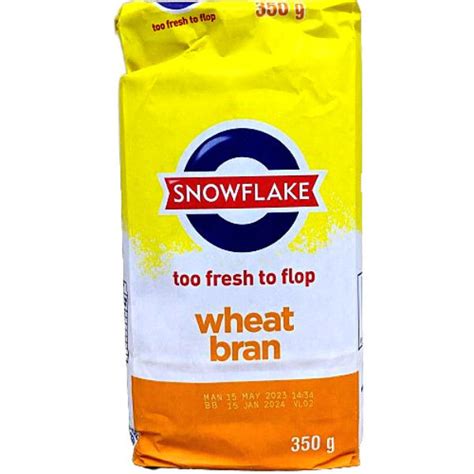 Snowflake Wheat Bran 350g Sk6001205029715