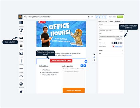 Drag And Drop Email Editor Groundhogg™