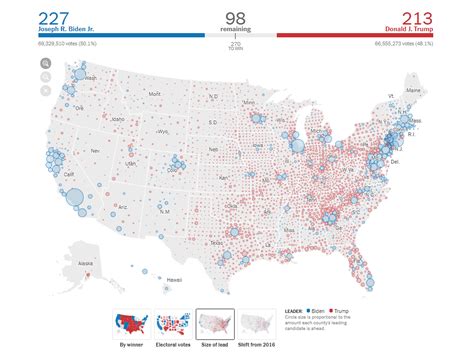 Election Maps Visualizing 2020 Us Presidential Electoral Vote Results