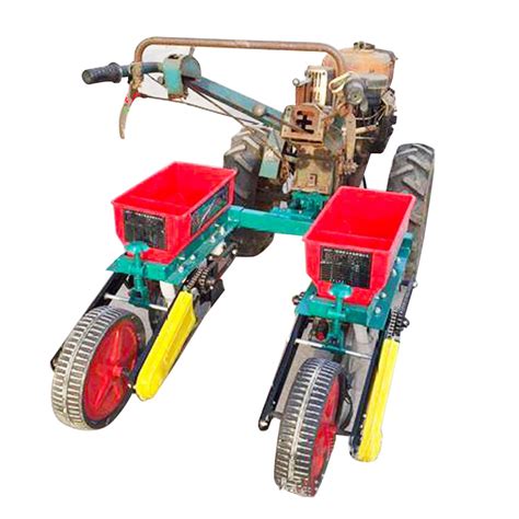 Hand Held 3 Row Corn Planter With Adjustable Soybean Fertilizer