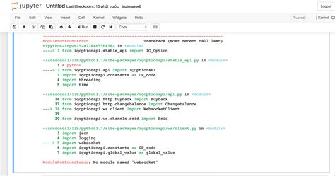 Help Me ModuleNotFoundError No Module Named Websocket Issue 66