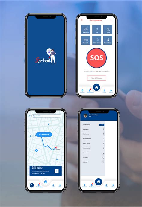 Emergency App On Behance