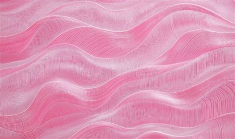 Abstract Pink Waves Texture Soft Flowing Lines Create A Serene And Calming Visual Effect