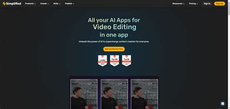 Simplified All In One App For Modern Marketing Teams AI Video Editing