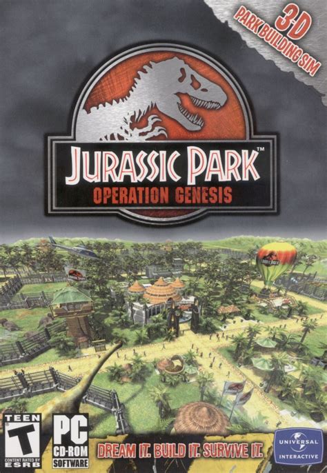 Jpog Old Mod Re Upload For Jurassic Park Operation Genesis Moddb