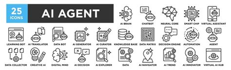Agentic Ai Icon Over 1 741 Royalty Free Licensable Stock Illustrations