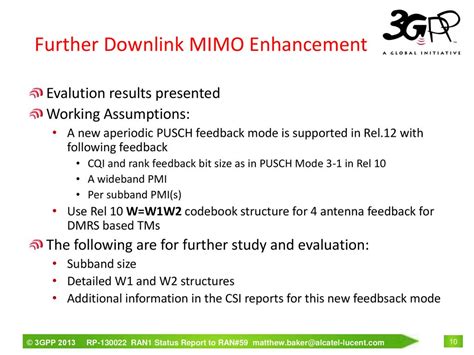 3gpp Ran Wg1 Chairman Matthew Baker Ppt Download
