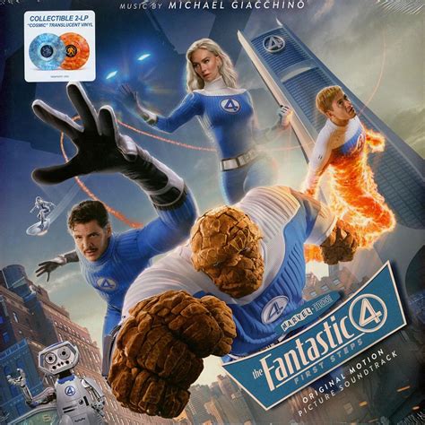 Michael Giacchino Ost Fantastic Four First Steps Colored Vinyl