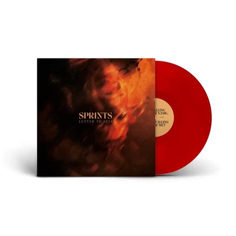 Sprints Letter To Self Red Vinyl Stranger Than Paradise Records