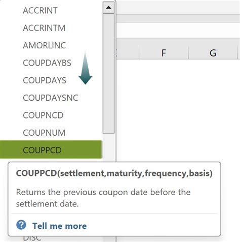 COUPPCD Excel Function Syntax Examples How To Use