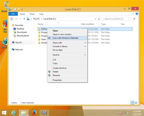 Add Scan With Windows Defender To Explorer Right Click Context Menu In Windows