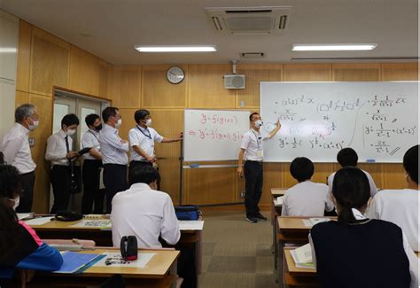 文部科学省増子宏高等教育局長が本校を視察 Topics 独立行政法人国立高等専門学校機構 宇部工業高等専門学校