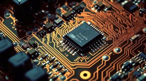 Premium Ai Image Electronics Circuits