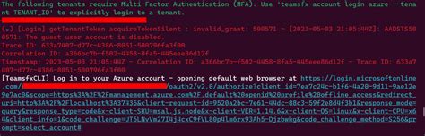 Unable To Login To Azure Using Teamsfx Cli Due To Multiple Tenants · Issue 8593 · Officedev