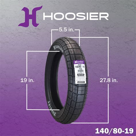 Hoosier Racing Mx Tire 13080 19 Ft30 Front And 14080 19 Ft30 Rear W