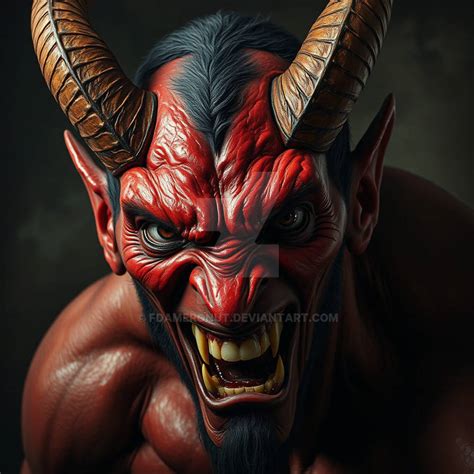 Angry Devil By Fdameronut On Deviantart