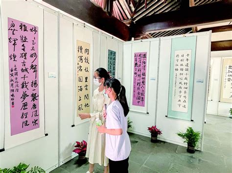 书香墨韵主题青少年书法作品展展出 松江报