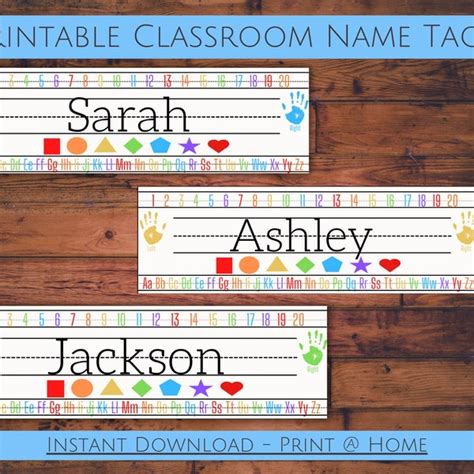Cubby Name Tags Etsy