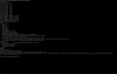 Raven Build Error On Windows · Issue 1241 · Idaholabraven · Github