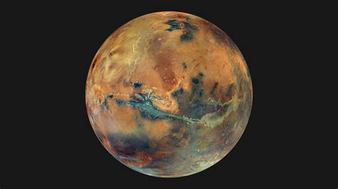 Mars As Never Seen Before ESAs Mars Express New Global Color Mosaic