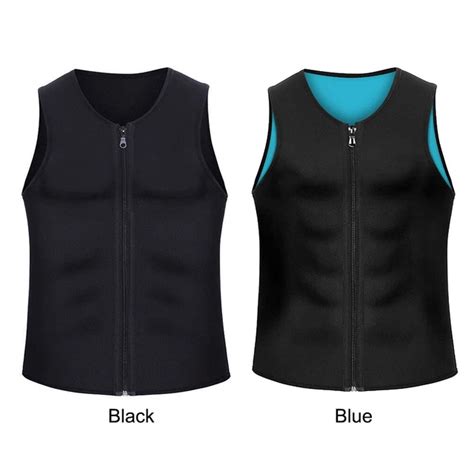Neoprene Body Shaper Vest Sweaty Men Body Shapewear Elastic For