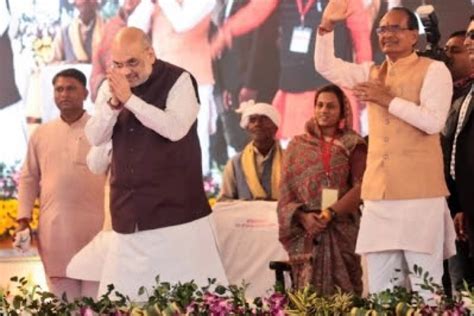 Mp Cm Shivraj Singh Chouhan Meets Amit Shah The Statesman