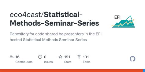 GitHub Eco Cast Statistical Methods Seminar Series Repository For Code Shared Be Presenters