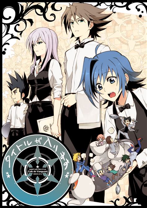Sendou Aichi Tokura Misaki And Kai Toshiki Cardfight Vanguard