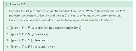 Solved Consider The Set S Of Students Currently Enrolled At Chegg