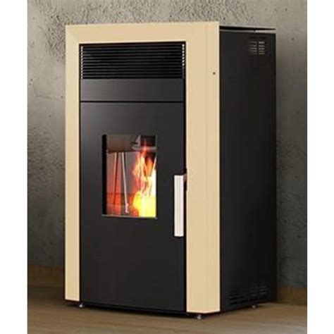 Пелетна камина с водна риза Alfa Plam Commo 12 12kw Balkanenergy Bg