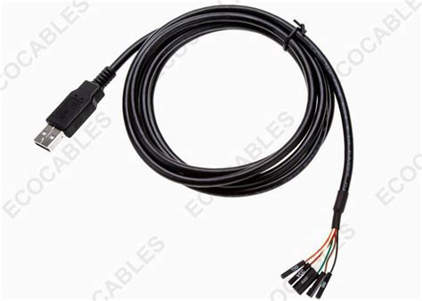 Ttl Data Usb 2 0 Extension Cable AM To Female Housing 2 54mm Pitch RoHS Compliant