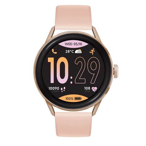 Ice Smart 2 0 Rose Gold Silicone Round 1 2 Ice Watch Malaysia