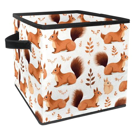 Squirrel Foldable Storage Box With Handle 108x105x106 Large