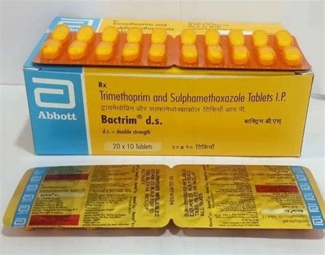 Bactrim Ds Tablets Packaging Type Stripe At Rs 20 Strip In Mumbai Id 2851565994612