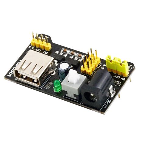 33v5v Mb102 Breadboard Power Supply Module For Arduino Solderless