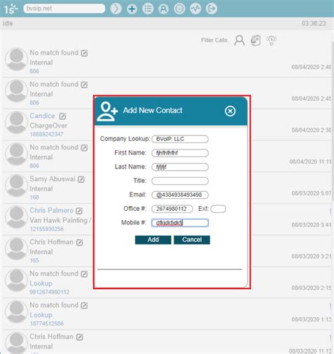 New 1stream Feature Contact And Company Field Validation Checks
