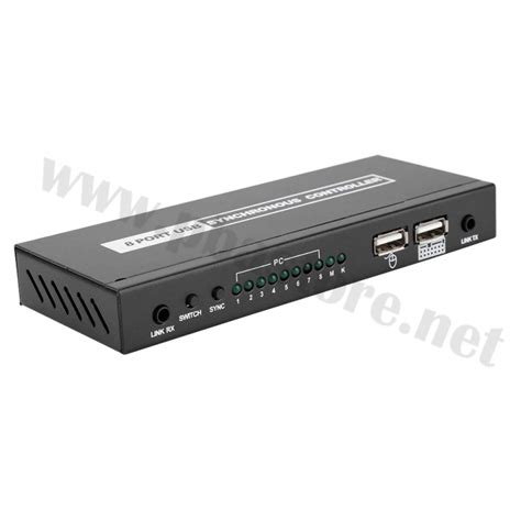 USB SWITCH 8PORT อปกรณแชรเมาสคยบอรด USB SWITCH ราคาถก
