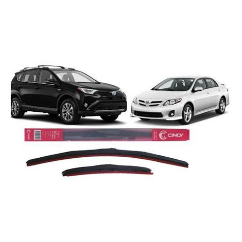 Par Palheta Limpador Parabrisa Toyota Etios Corolla 2009 A 2015 Rav4