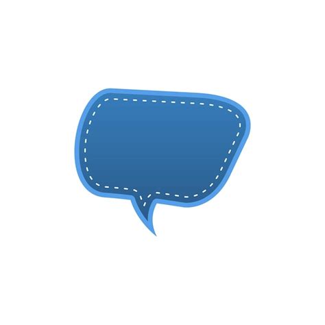 premium vector gradient speech bubble template