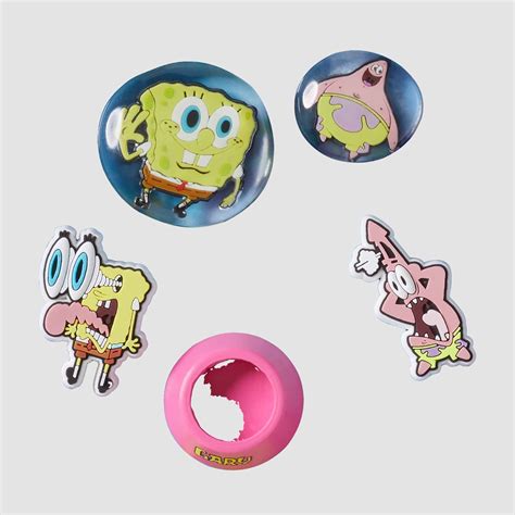 Crocs Jibbitz Spongebob Bubble 5 Pack Rebel Sport