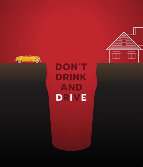 Don T Drink And Drive Concept Drunk Driving Is Not Allowed Drink And