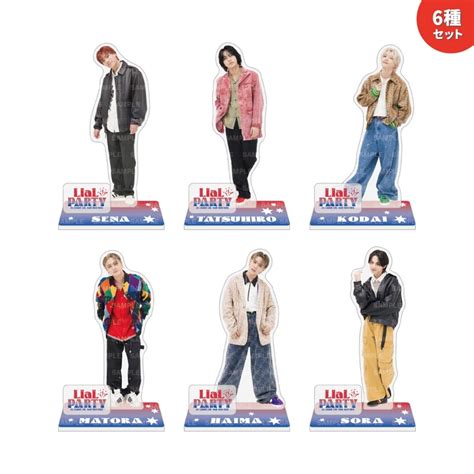 Exile Tribe Station Online Store｜lial Party アクリルスタンド6種セット