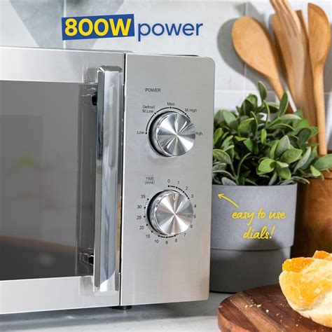 Russell Hobbs Rhmm827ss 20l Freestanding Solo Microwave Oven