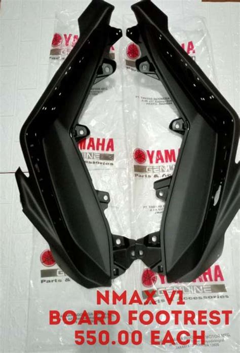 FOOTREST BOARD 1 2 Or Footboard NMAX V1 ORIG YAMAHA GENUINE PARTS