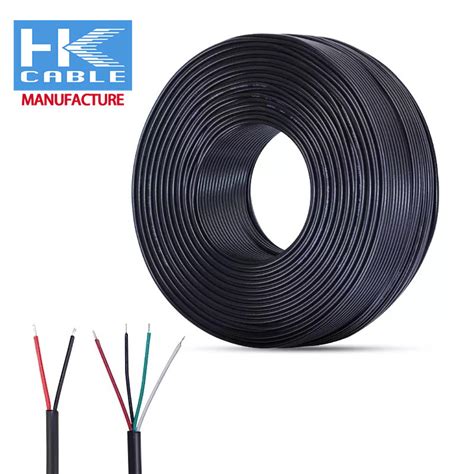 Awm UL Sr PVC Insulated PVC Jacketed Braided Shielded Multi Copper Conductor Computer Cable